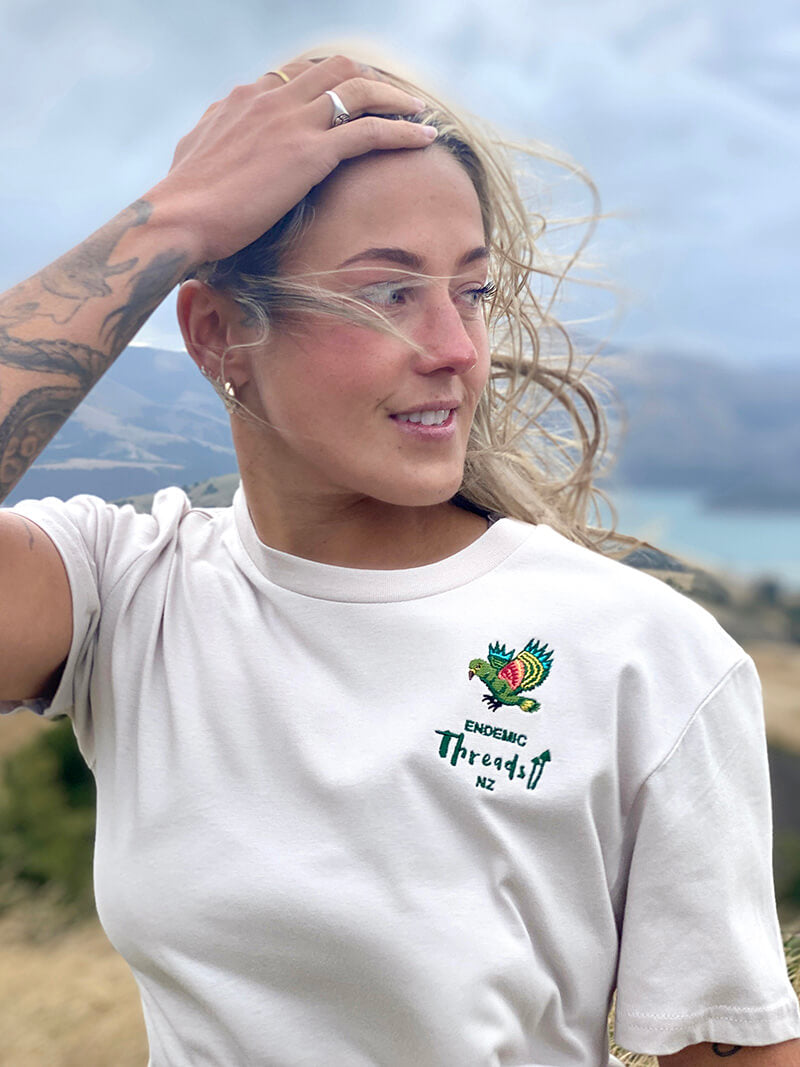 Endemic Threads | Kea T-Shirt | BONE